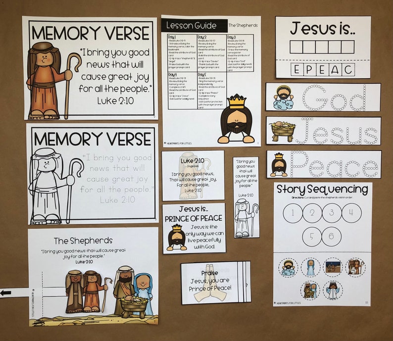 Christmas Bible Story Mega Bundle Homeschool Christmas - Etsy