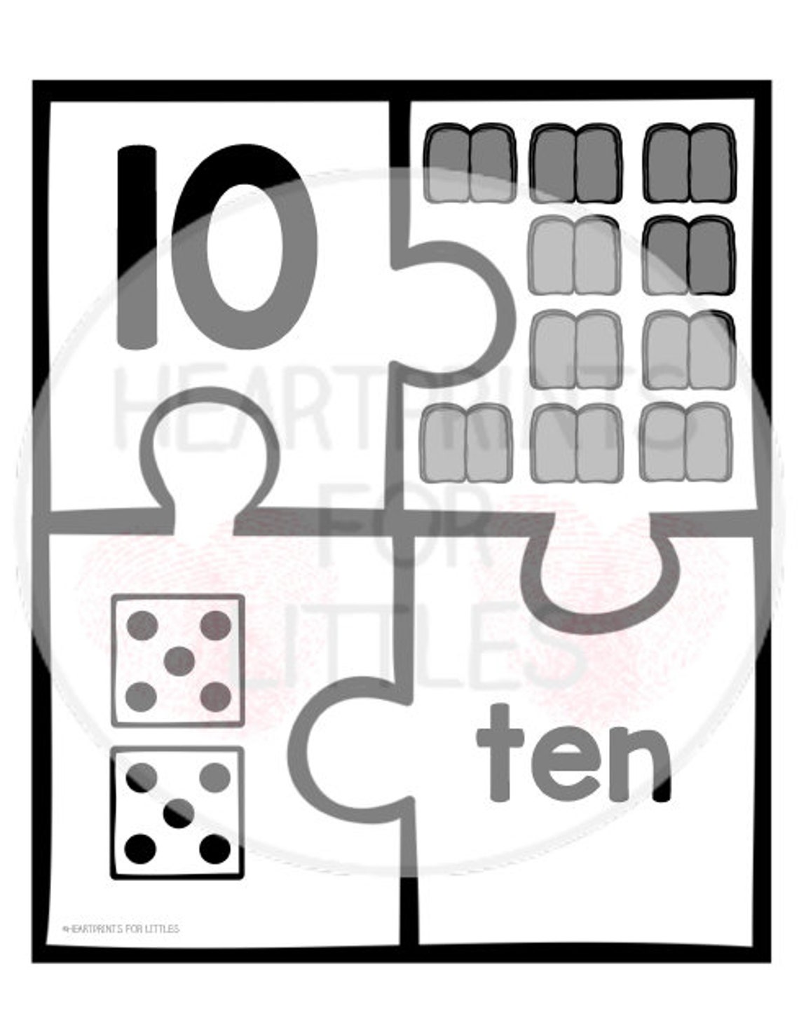 Bible Number Puzzles Preschool Puzzles Preschool Math - Etsy