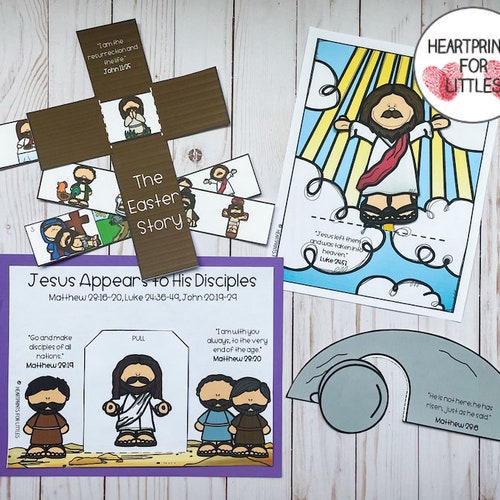 New Testament Bible Story Crafts-set 2 Bible Crafts - Etsy