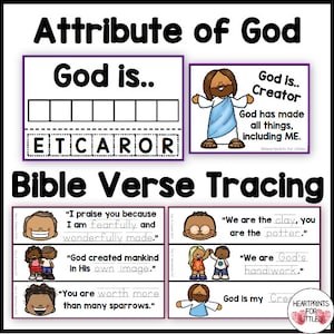 God Made Me Bible Lesson, Homeschool & Sunday School Activities ...