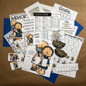 Holiday Bible Lesson Bundle, 4 Weeks of Bible Lessons for Kids, Sunday ...