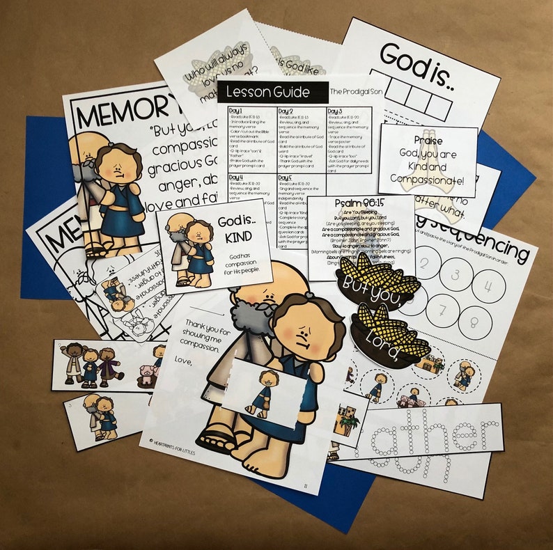 Holiday Bible Lesson Bundle 4 Weeks of Bible Lessons for - Etsy