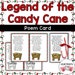 Legend of the Candy Cane Craft, Christmas Poem, Sunday School Craft and ...