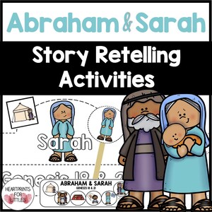 Abraham and Sarah Bible Story Bundle, Bible Story Activities, 1 FREE ...
