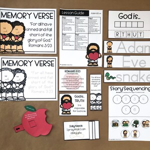 Old Testament Bible Story Mega Bundle, Homeschool Activities, Sunday ...