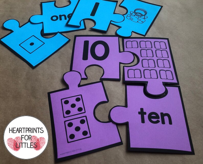 Bible Number Puzzles Preschool Puzzles Preschool Math - Etsy