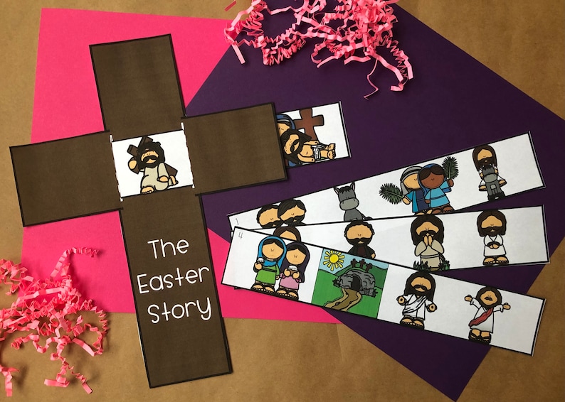 Easter Bible Craft for Kids Printable Bible Craft Homeschool - Etsy