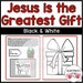 Jesus is the Greatest Gift Craft, Christmas Bible Craft, Birth of Jesus ...