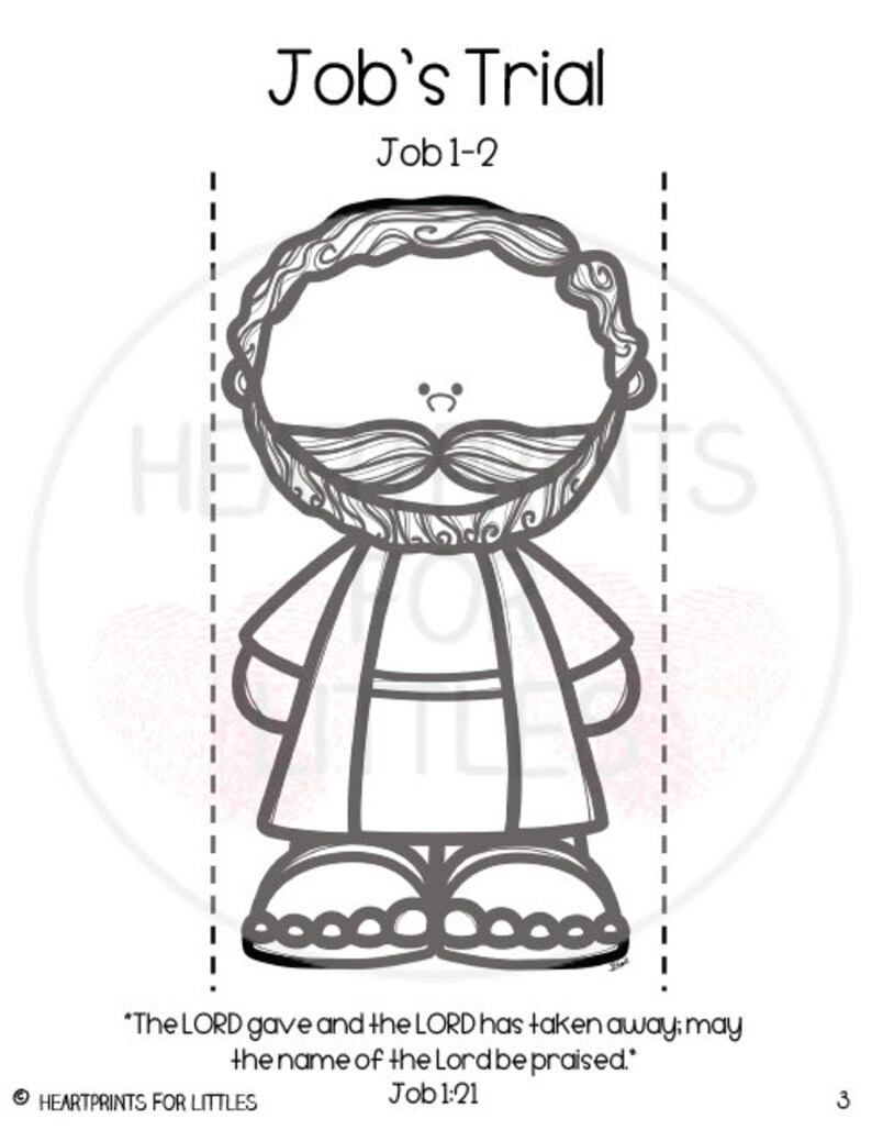 Old Testament Bible Story Crafts-set 4 Bible Crafts - Etsy