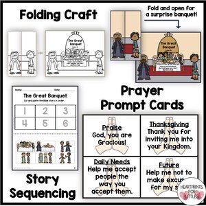 The Parable of the Great Banquet Bible Lesson, Luke 14:15-24 ...