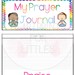 Prayer Journal Flip Book for Primary, Homeschool Printable, Sunday ...