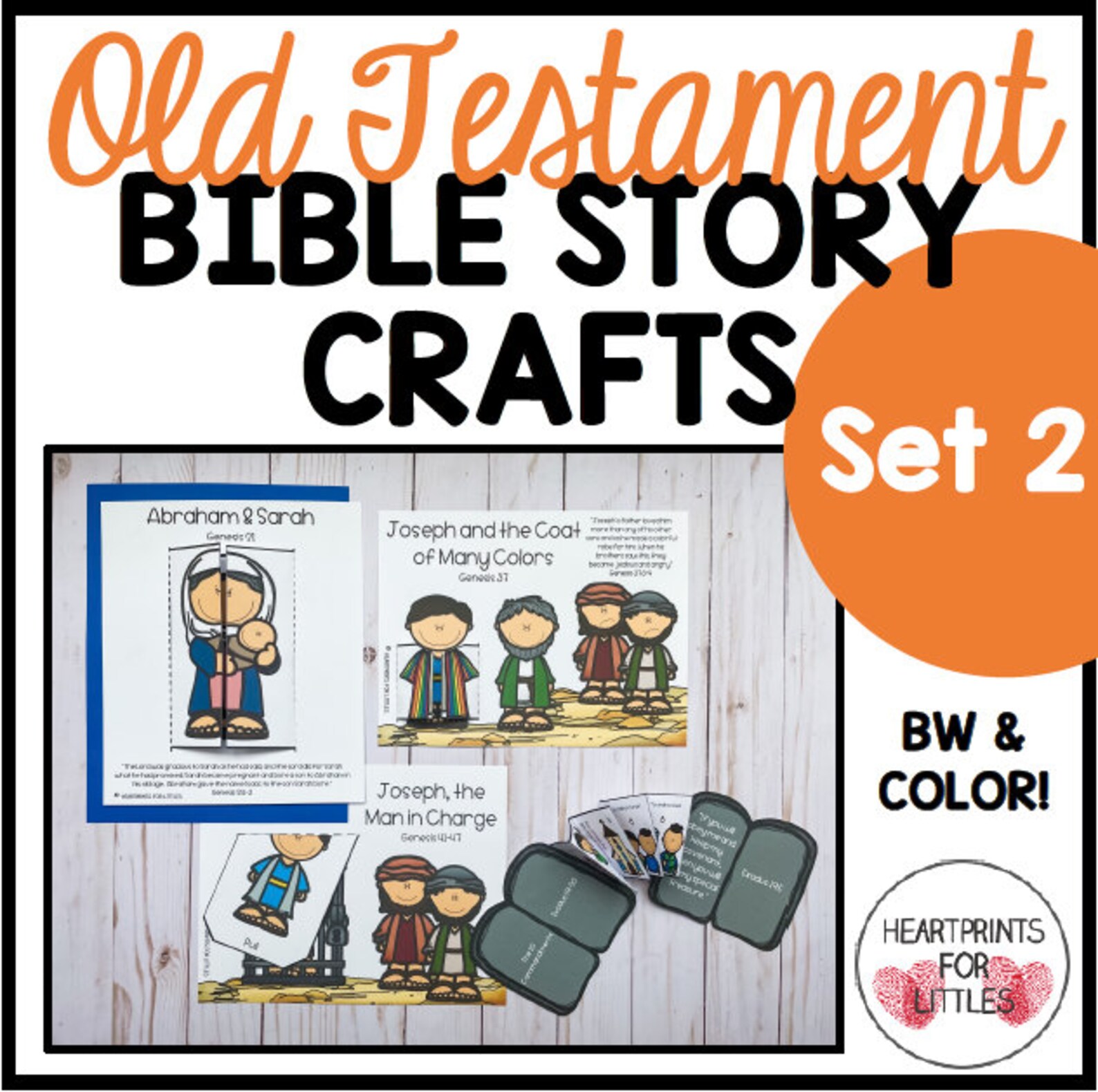 Old Testament Bible Story Crafts-set 2 Bible Crafts - Etsy