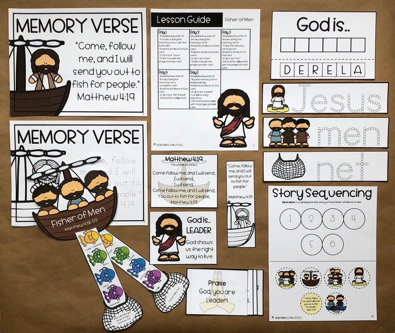 Bible Story MEGA Bundle Homeschool Activities Sunday School | Etsy