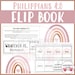 Philippians 4:8 Bible Verse Flip Book, Bible Verse Memorization ...