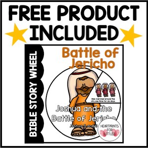 Joshua and the Battle of Jericho Bible Story Bundle, 5-day Bible Lesson ...