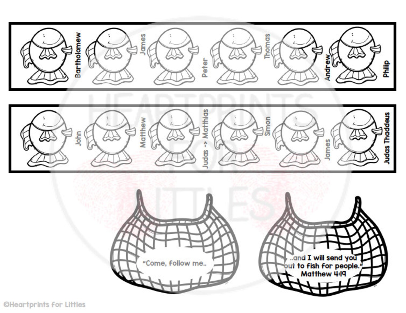 New Testament Bible Story Crafts-set 2, Bible Crafts, Homeschool ...