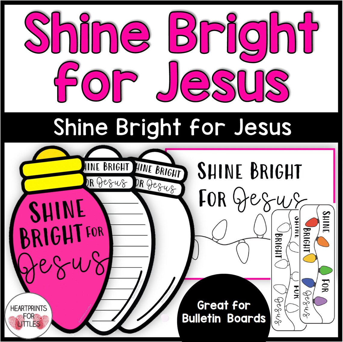 Let Your Light Shine Craft Activities, Sunday School Activities ...