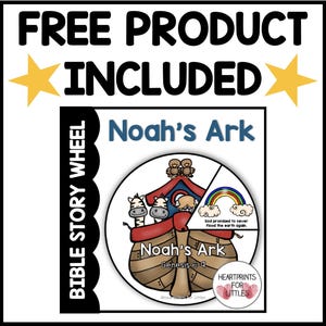 Noah's Ark Bible Story Bundle, 5-day Bible Lesson, Sequencing ...