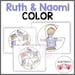 Ruth and Naomi Bible Story Wheel, Bible Story Craft, Sunday School ...
