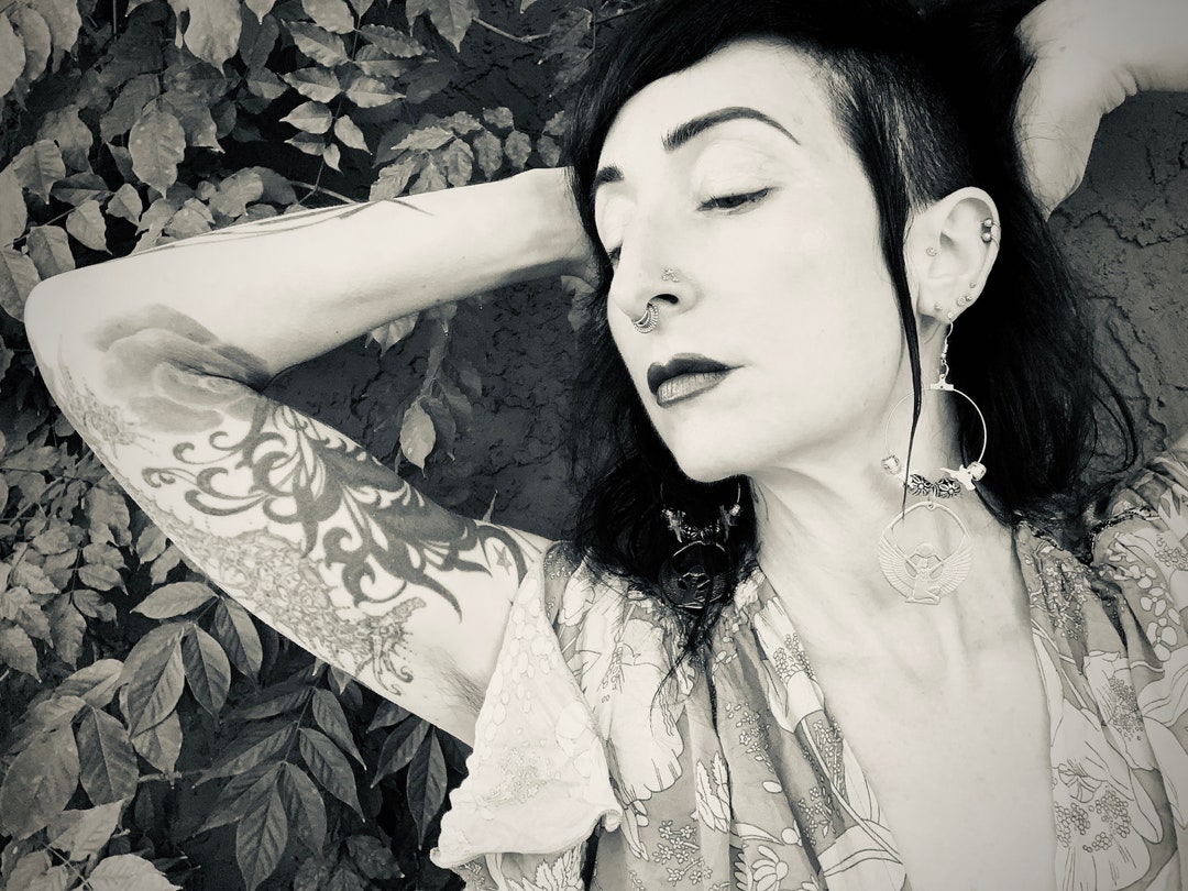 Necro Resurrection Elemental Earrings - Etsy