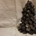 8-inch-tall Silver Pinecone Tree - Etsy