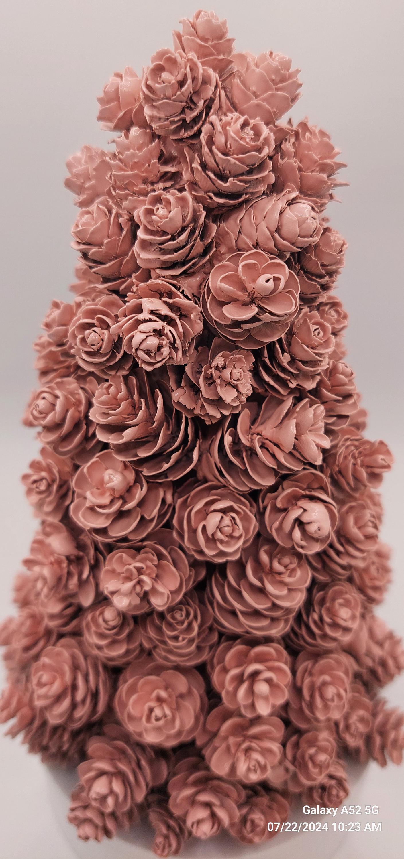 Pink Pinecone Tree - Etsy