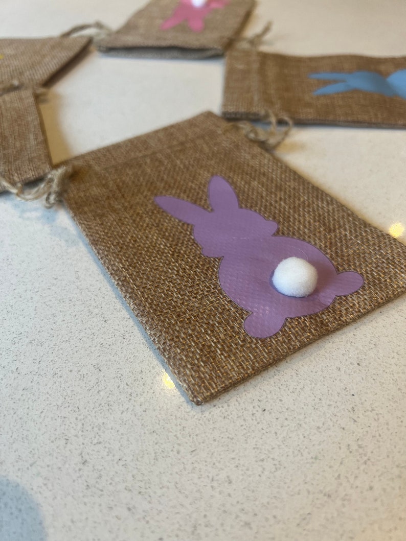 Personalised Easter Bunny Bags, Bunny, Bag, Treat Bag, Boy, Girl, Gift ...