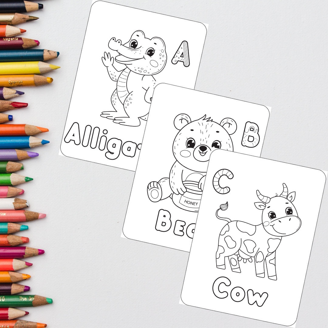 Alphabet Colouring In, Coloring In, Alphabet Book, Printable Colouring ...