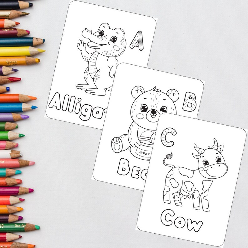Alphabet Colouring In, Coloring In, Alphabet Book, Printable Colouring ...