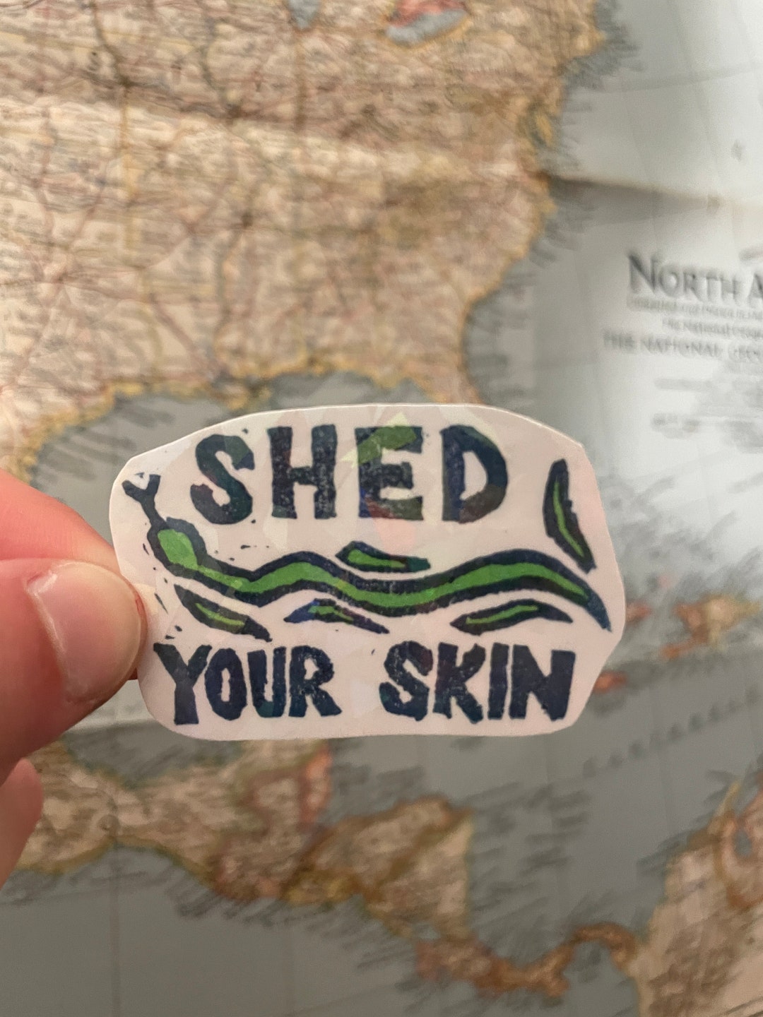Shed Your Skin sticker Edition - Etsy