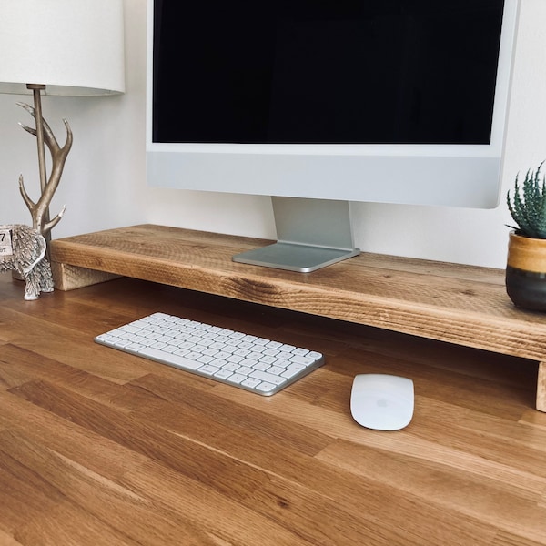 Desktop Computer Stand - Etsy UK