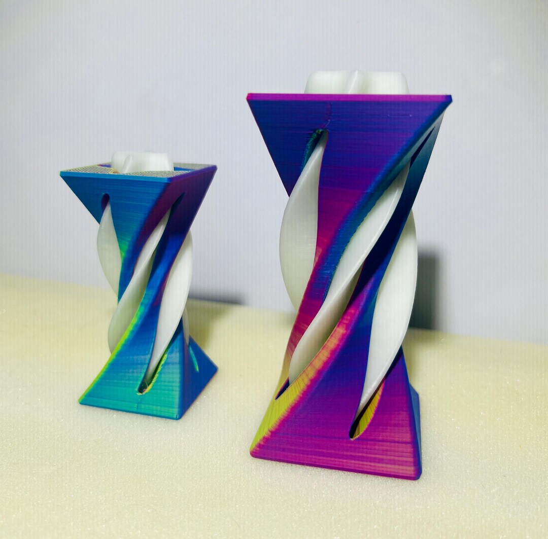 Glow in the Dark Helix Slider Fidget Desk Toy - Etsy