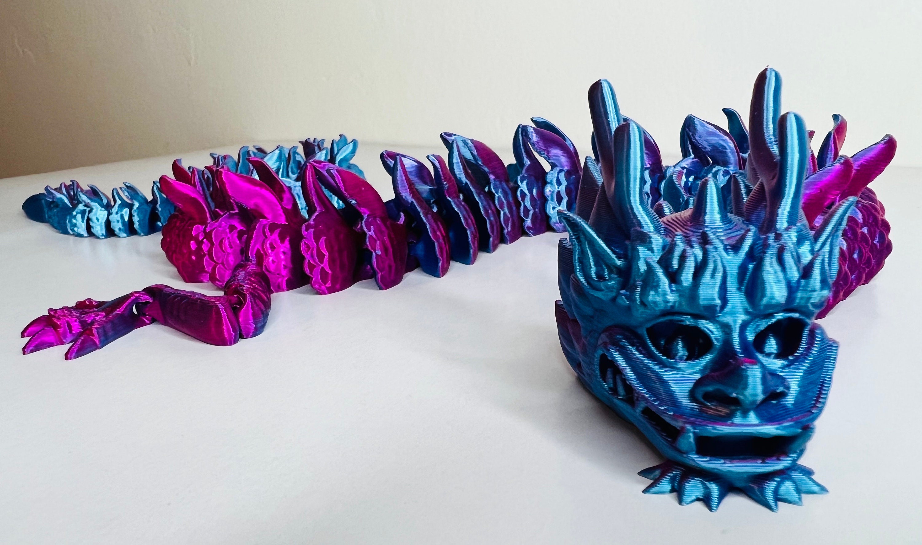 Articulated Imperial Dragon - Etsy