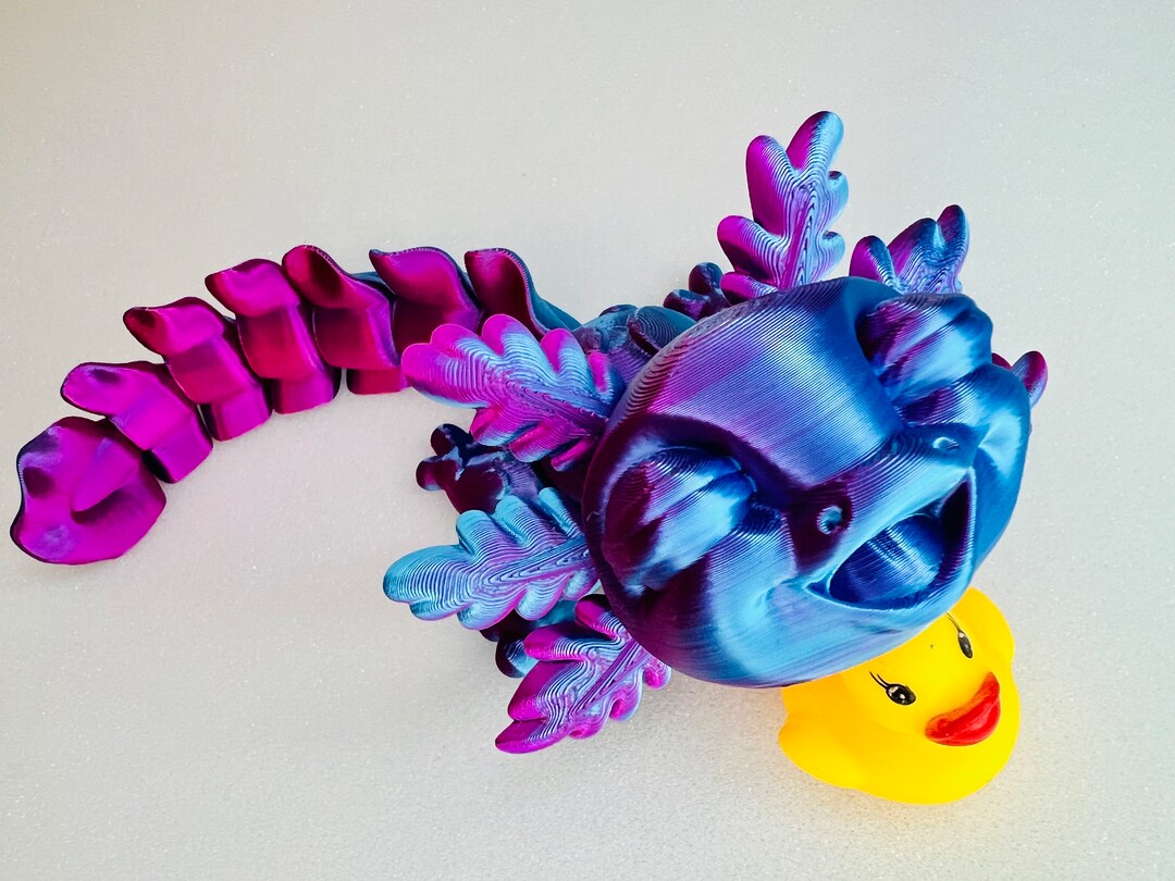 Cute Big Smile Baby Axolotl - Etsy