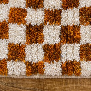 Custom Checker Rug, Checkered Area Rug, Checkerboard Rug, Moroccan Rugs ...