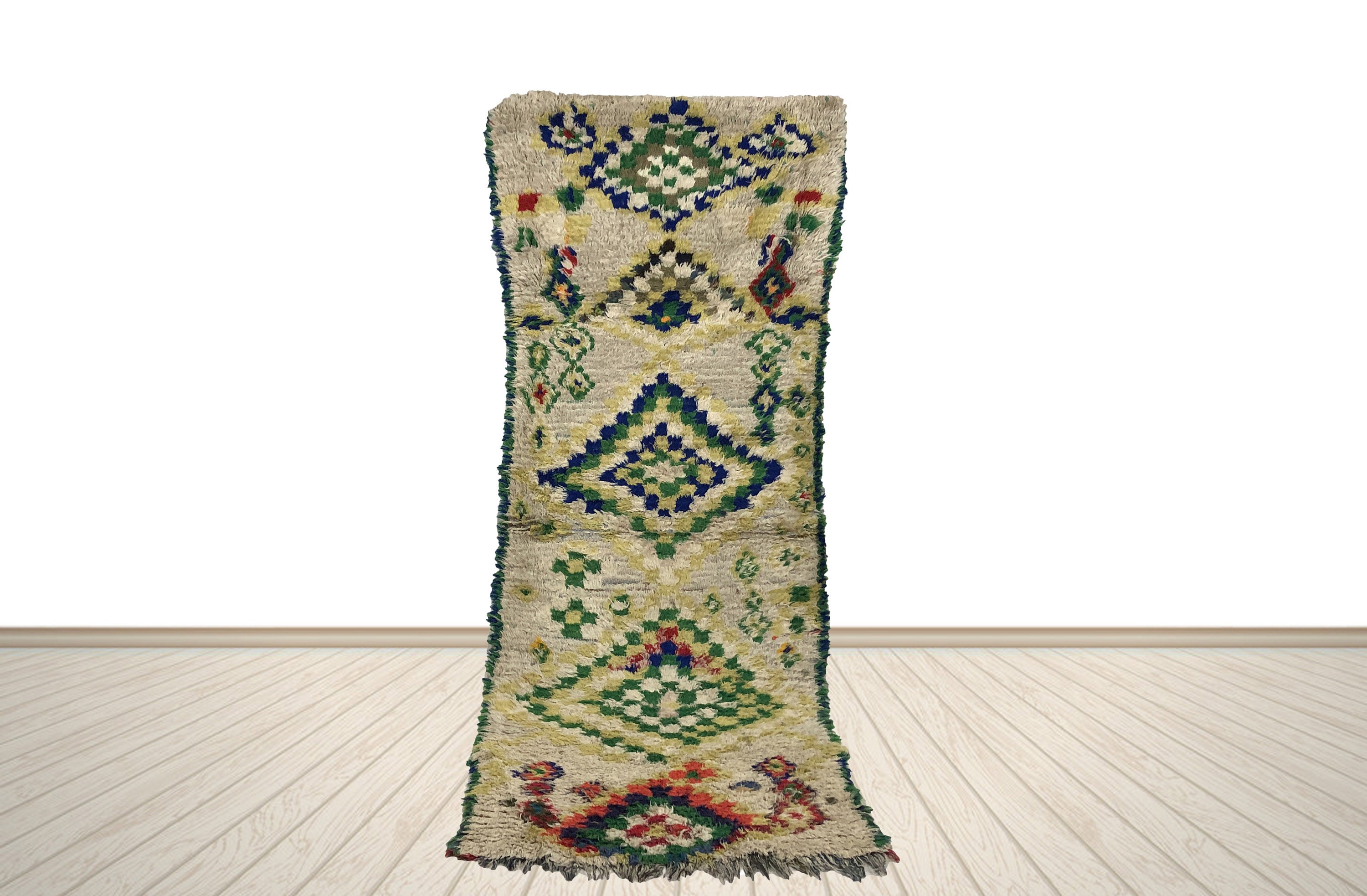 3ft X 8ft Moroccan Runner Rug Vintage Runner Rug Berber | Etsy