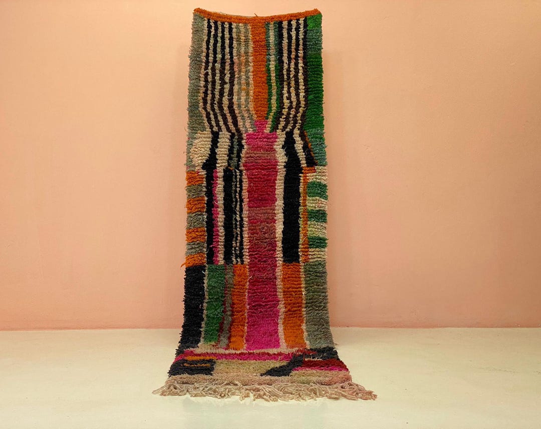 TRADITIONAL WOOL Runner-handmade Area Runner-amaizing Custom Runner ...