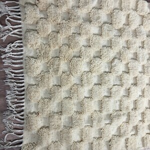 White Boho Rug Wool Area Rug Woven Rug Moroccan Rugs. - Etsy