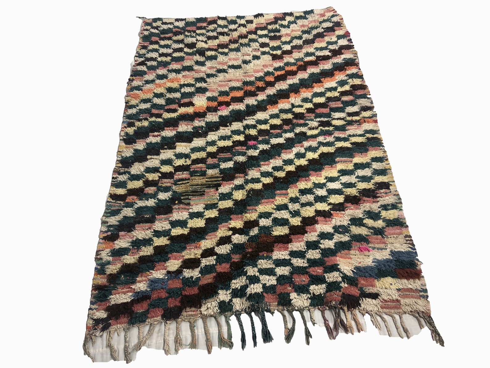 Checkerboard Rug 4ft X 6ft Checkered Area Rug Checker Board - Etsy