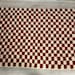 Red and White Checker Rug Custom Checkered Rug Wool Rug - Etsy