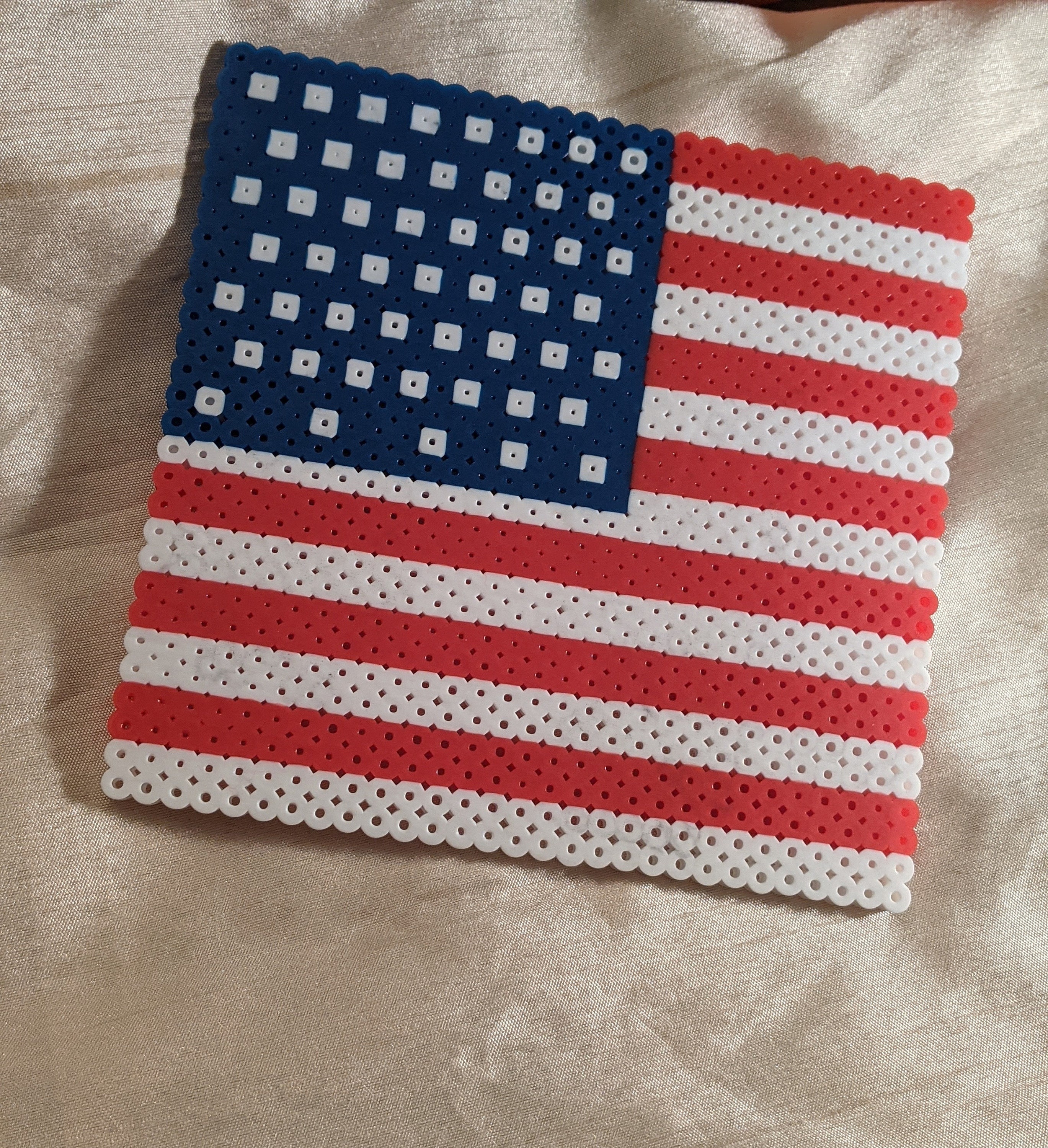 American Flag Pixel Art America Magnet/flag Decoration | Etsy