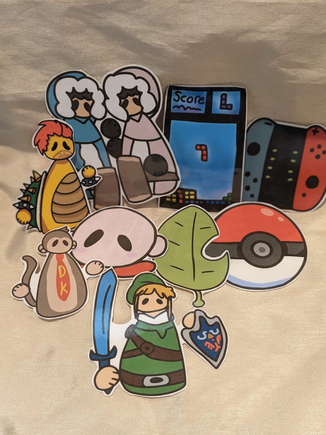 Nintendo Inspired Stickers, Nintendo Fan Art Stickers, Wall Art, Laptop ...