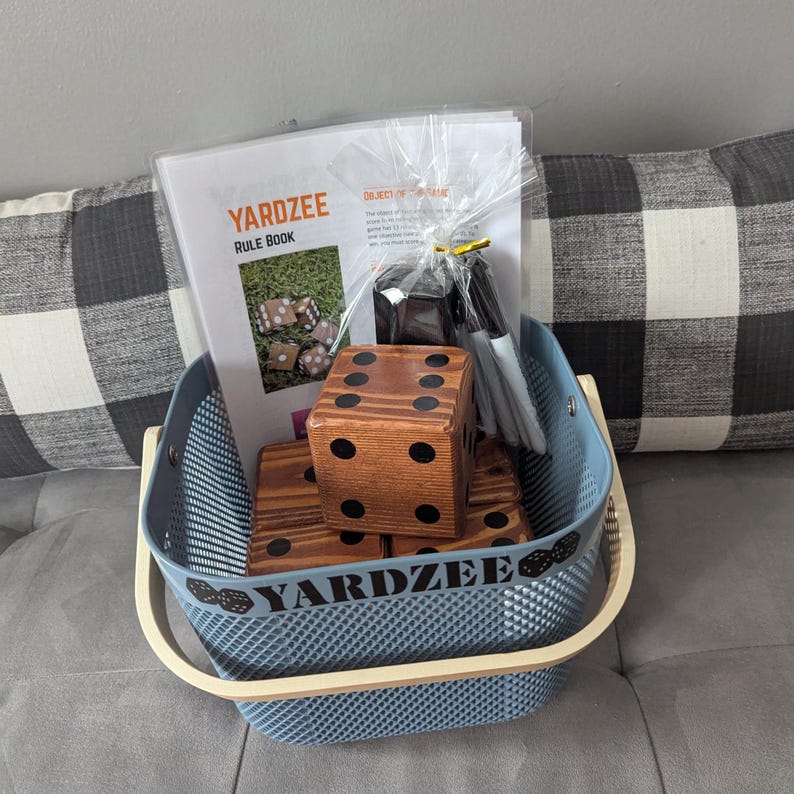 Yardzee, Backyard Games, Family Game Night, Board Games, Friends, Game ...