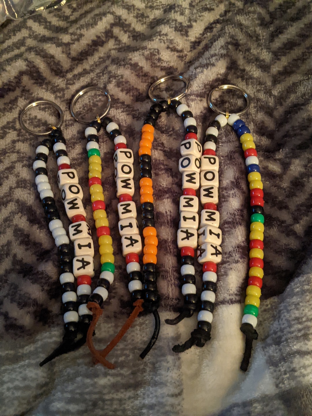 POW MIA Keychain, Vietnam Veteran Keychain, Military Decor, Veteran ...