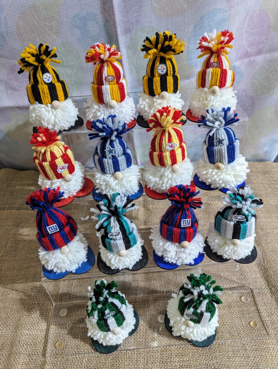 Football Gnomes, N F L, Sports Gnome, Sports Decor, Football Decor ...