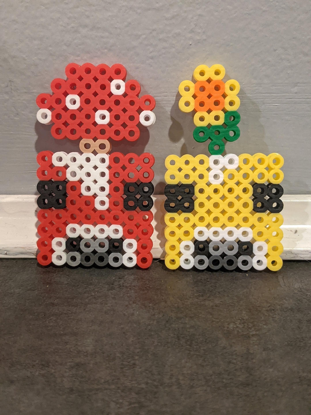 Minecraft Moobloom/mooshroom Inspired Figurines - Minecraft Mob ...