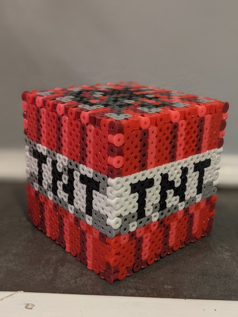 Minecraft Inspired TNT Block Minecraft Inspired TNT - Etsy