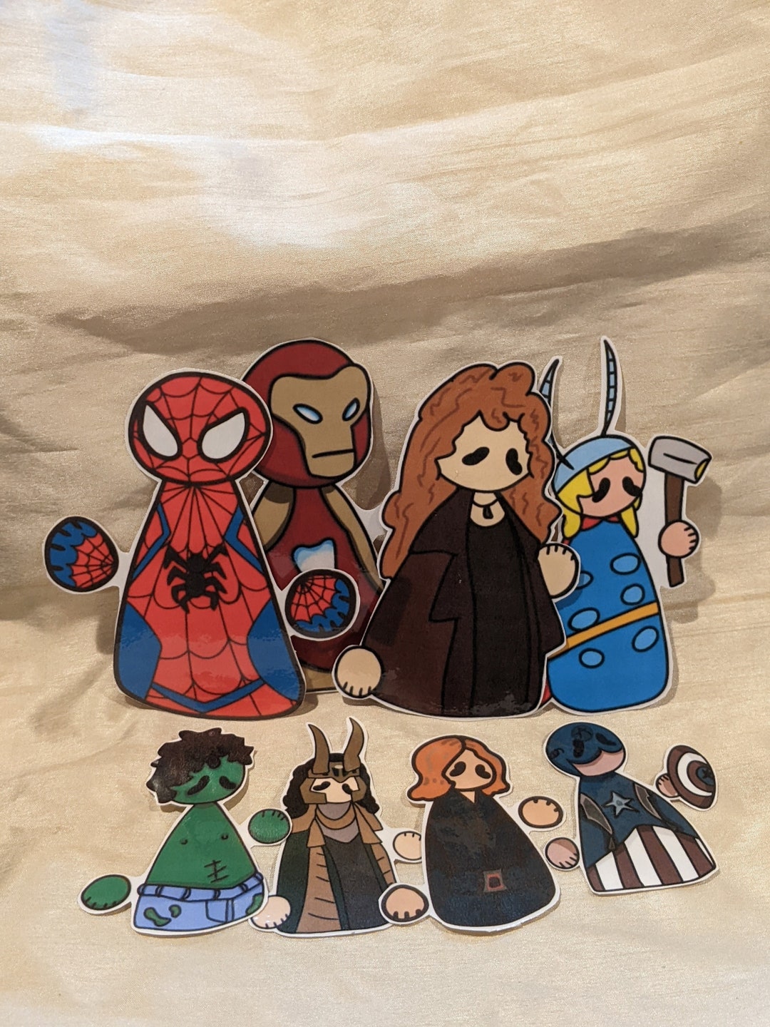 Marvel Inspired Stickers, Marvel Fan Art Stickers, Wall Art, Laptop ...