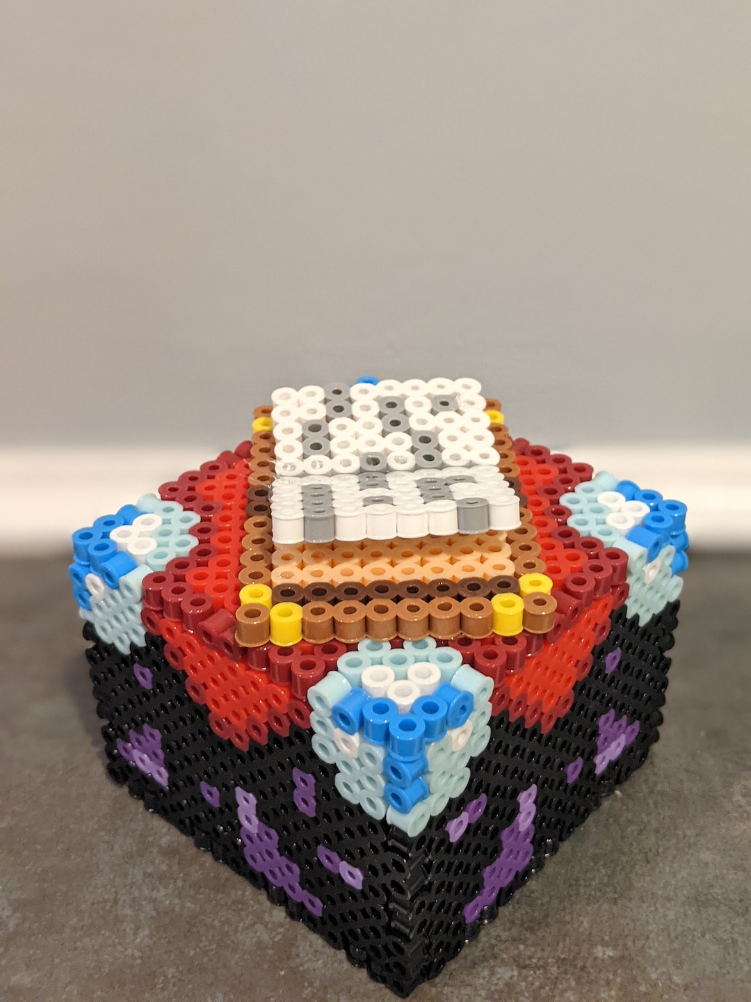 Minecraft Inspired Enchanting Table Minecraft Figurine/minecraft Gift ...