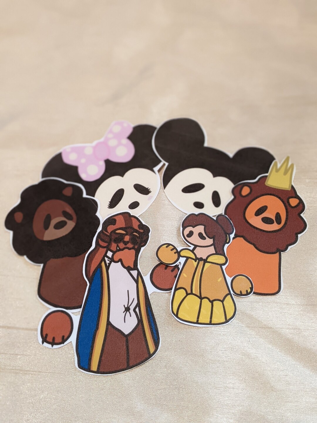 Disney Inspired Stickers, Disney Fan Art Stickers, Wall Art, Laptop ...